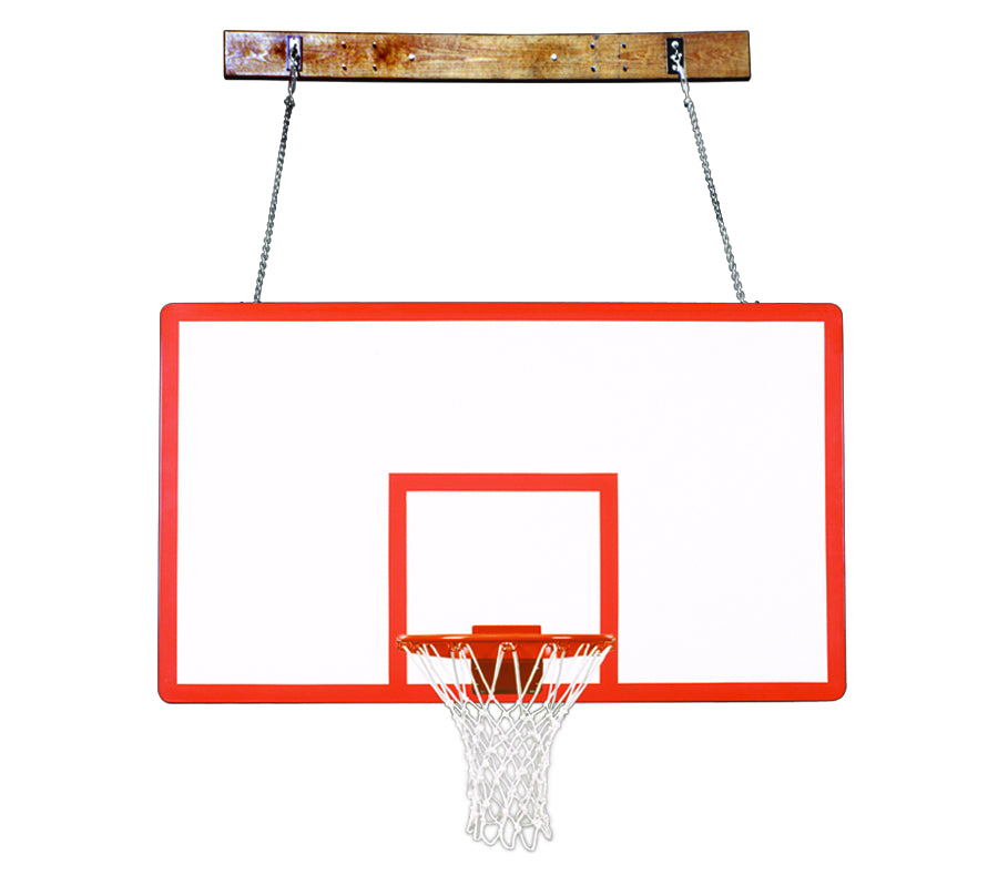 First Team FoldaMount68 Performance Folding Wall Mounted Basketball Go ...